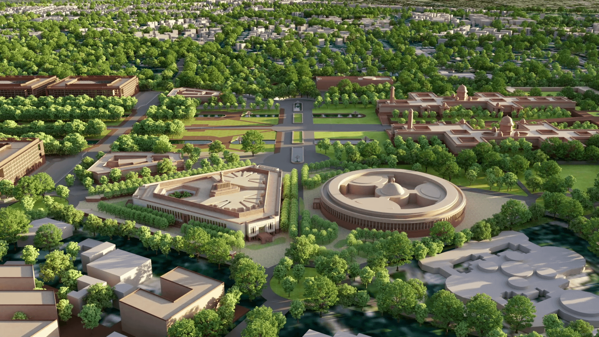 OpticVyu to Monitor "New Parliament Building" - Central Vista Project
