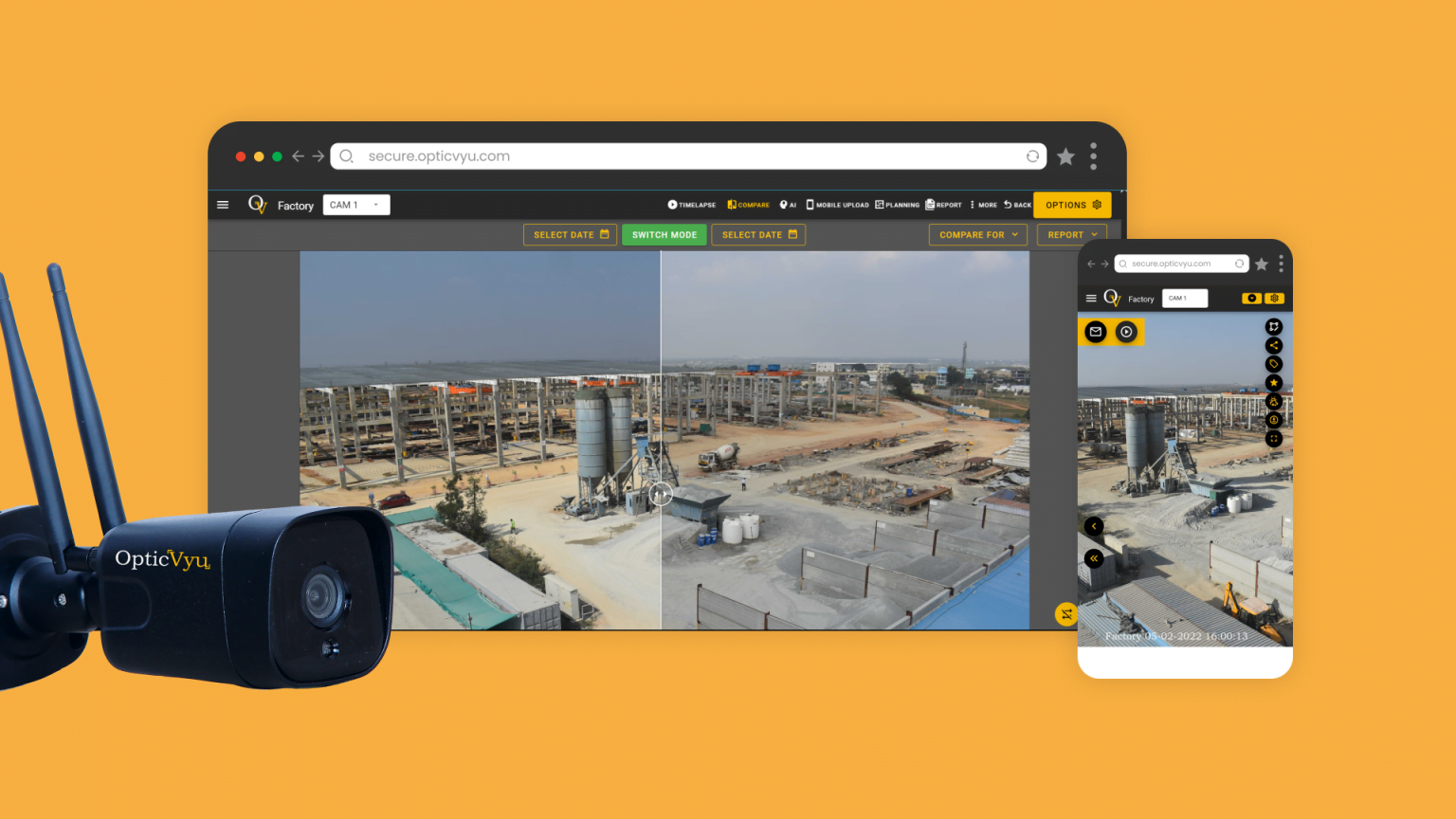 Enhance Your Projects with OpticVyu's Time-lapse Camera